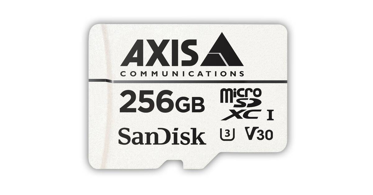 AXIS Surveillance Card 256 GB | Other Products | NetcamCenter