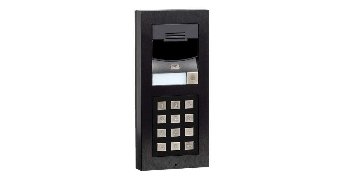 2N IP Verso LTE with camera black | IP Cameras | NetcamCenter