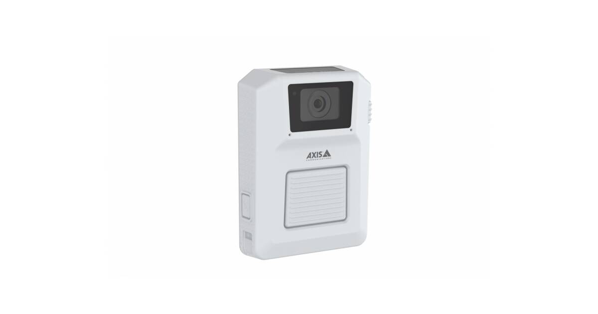 AXIS W101 Body Worn Camera White | IP Cameras | NetcamCenter