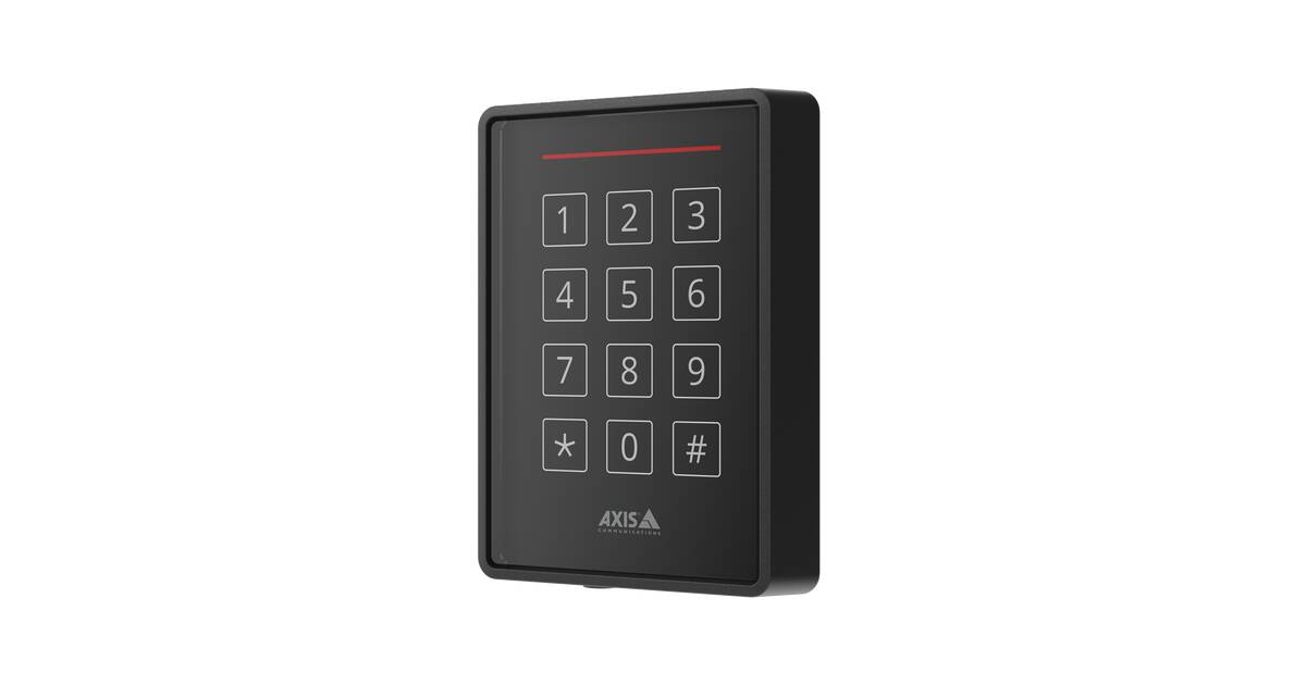 AXIS A4120-E Reader with Keypad | IP Cameras | NetcamCenter