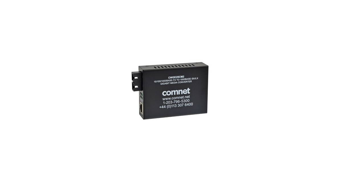 Comnet Commercial grade media converter | Other Products | NetcamCenter