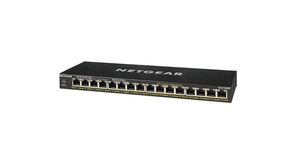 Netgear GS316PP | Other Products | NetcamCenter