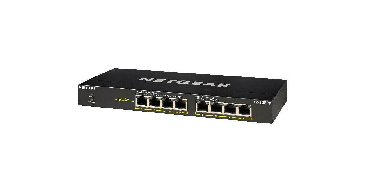 Netgear GS308PP | Other Products | NetcamCenter