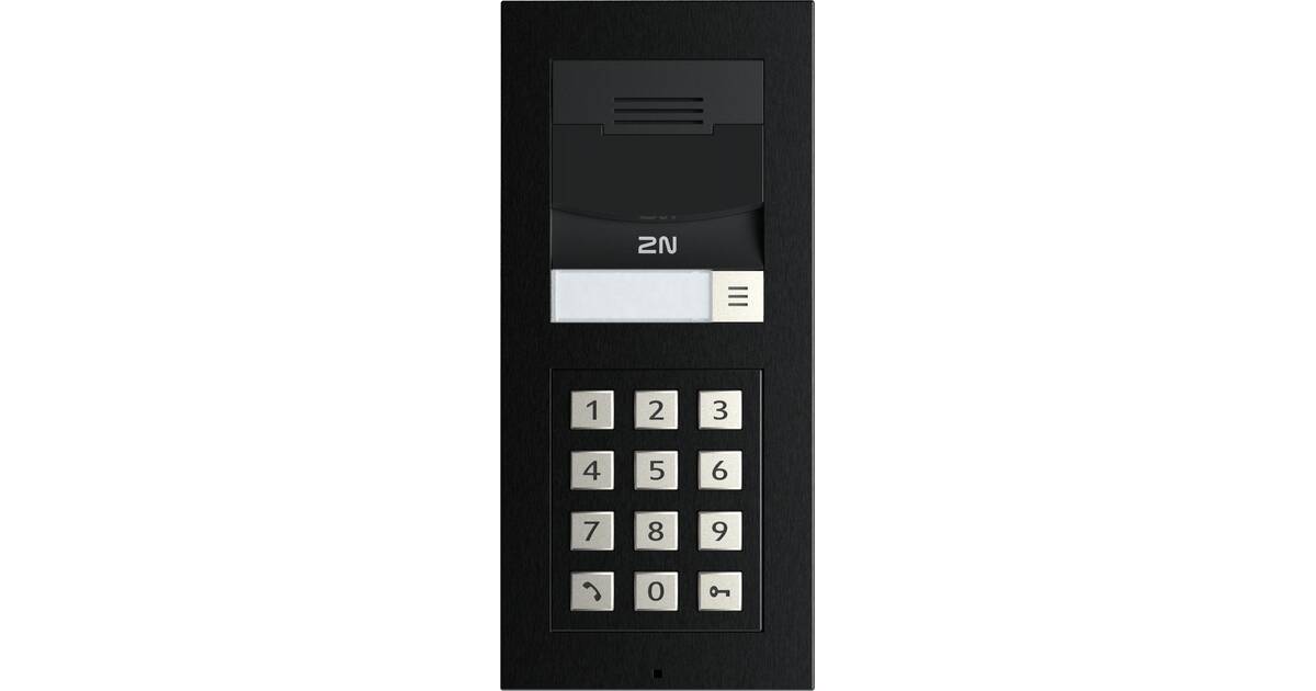 2N IP Verso 2.0 with camera black | IP Cameras | NetcamCenter