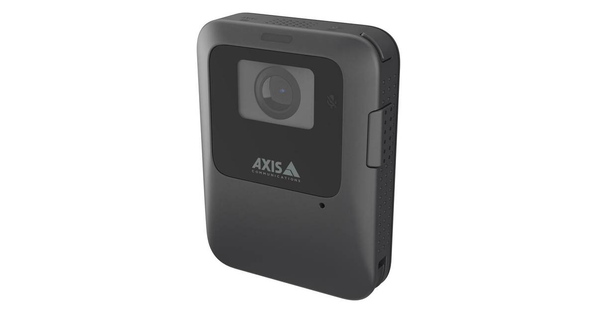 AXIS W110 Body Worn Camera Black | IP Cameras | NetcamCenter