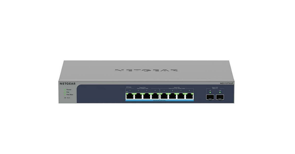 Netgear Multi-Gigabit Ethernet Smart switches (MS510TXUP) | Other ...