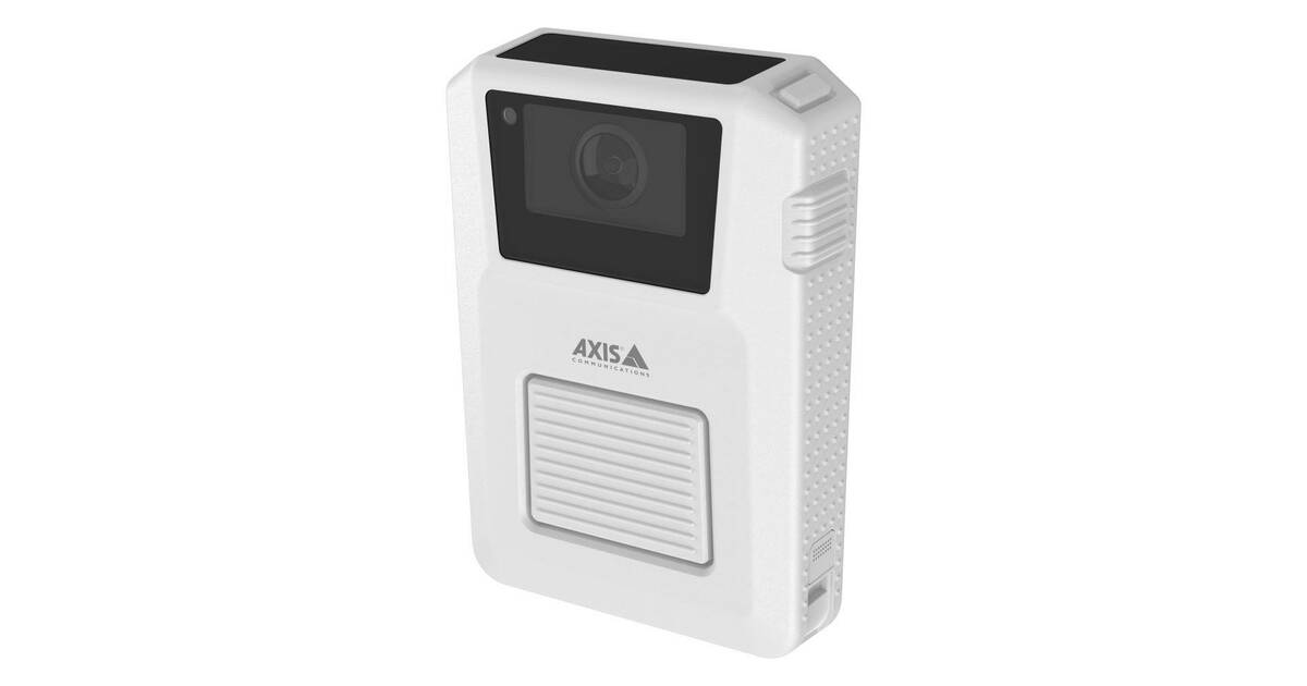 AXIS W120 Body Worn Camera White | IP Cameras | NetcamCenter