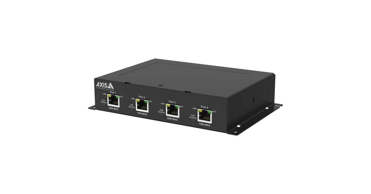 AXIS TU8011 4-port PoE Extender | Other Products | NetcamCenter