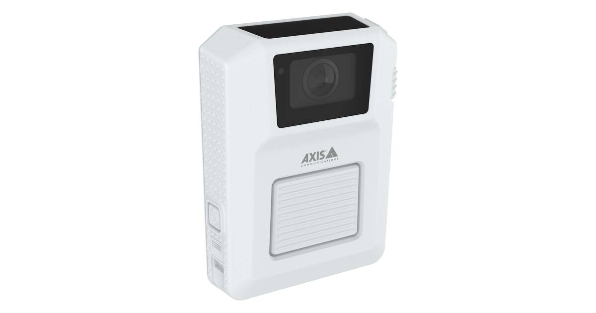 AXIS W102 Body Worn Camera White | IP Cameras | NetcamCenter