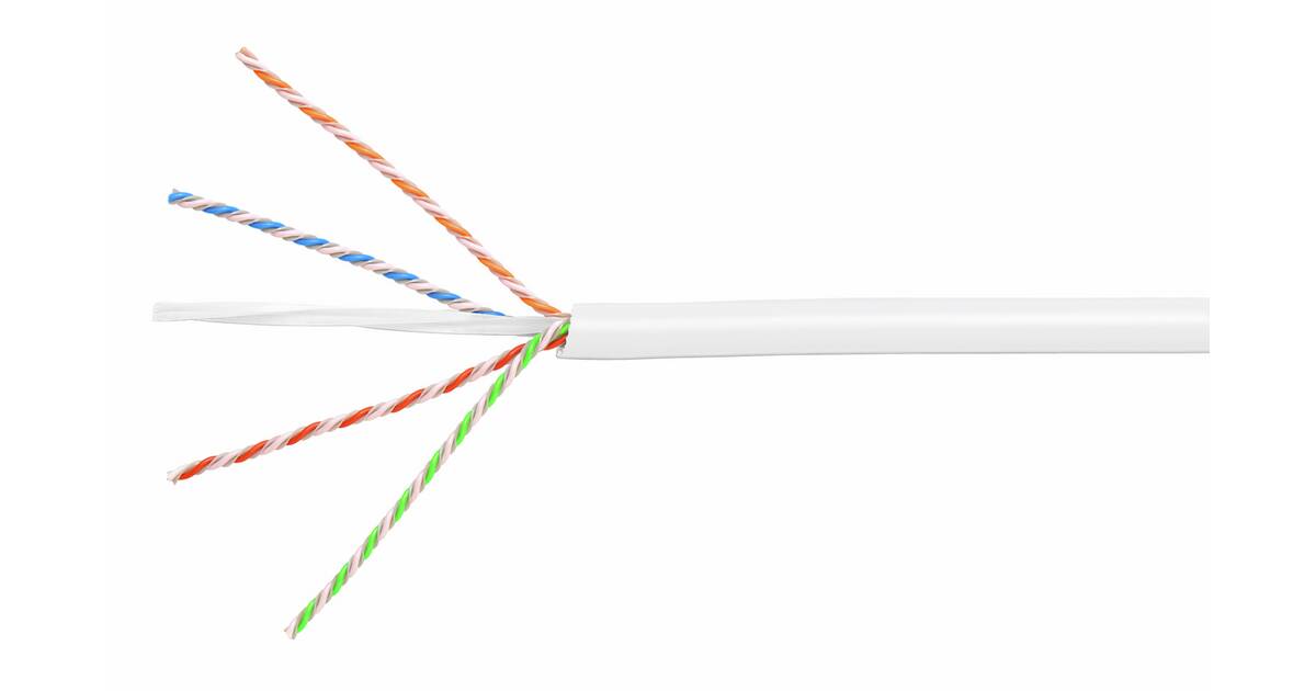 Commscope Netconnect CS44ZB CAT6A U/UTP LSZH 4PR 23AWG white 305m ...